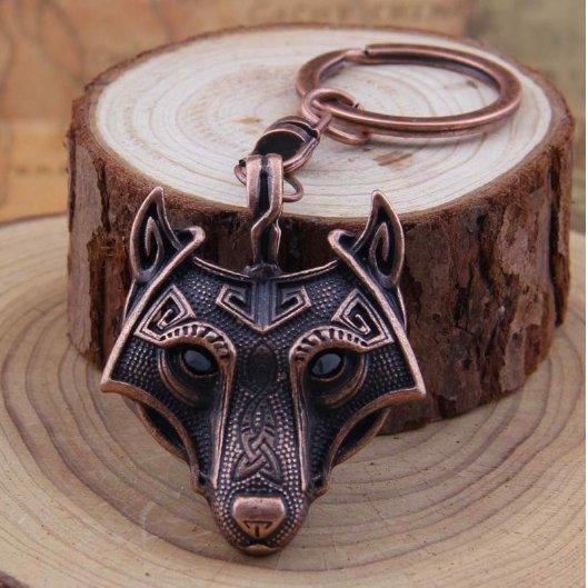 Fenrir Keychain - Vikings Roar
