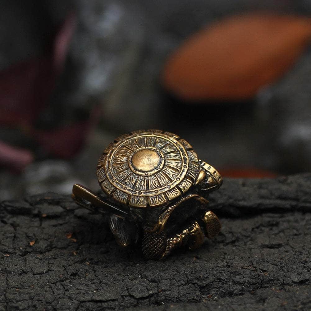 Vikings Warrior Shield and Axe Stainless Steel Beard Beads - Vikings Roar