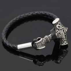 Thor Leather Bracelet – Vikings Roar